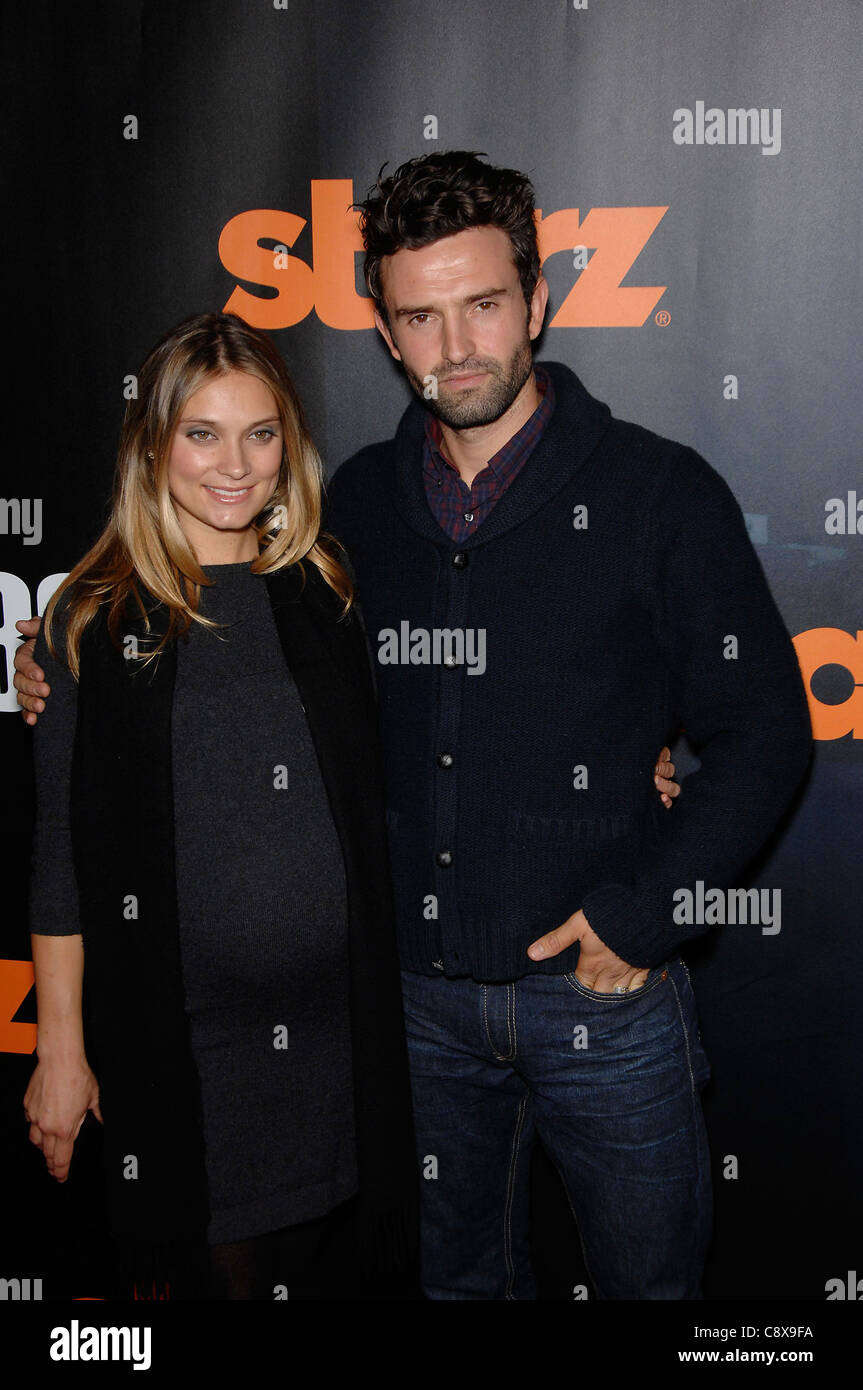 Spencer Grammer James Hesketh arrivals BOSS Season One Premiere on ...