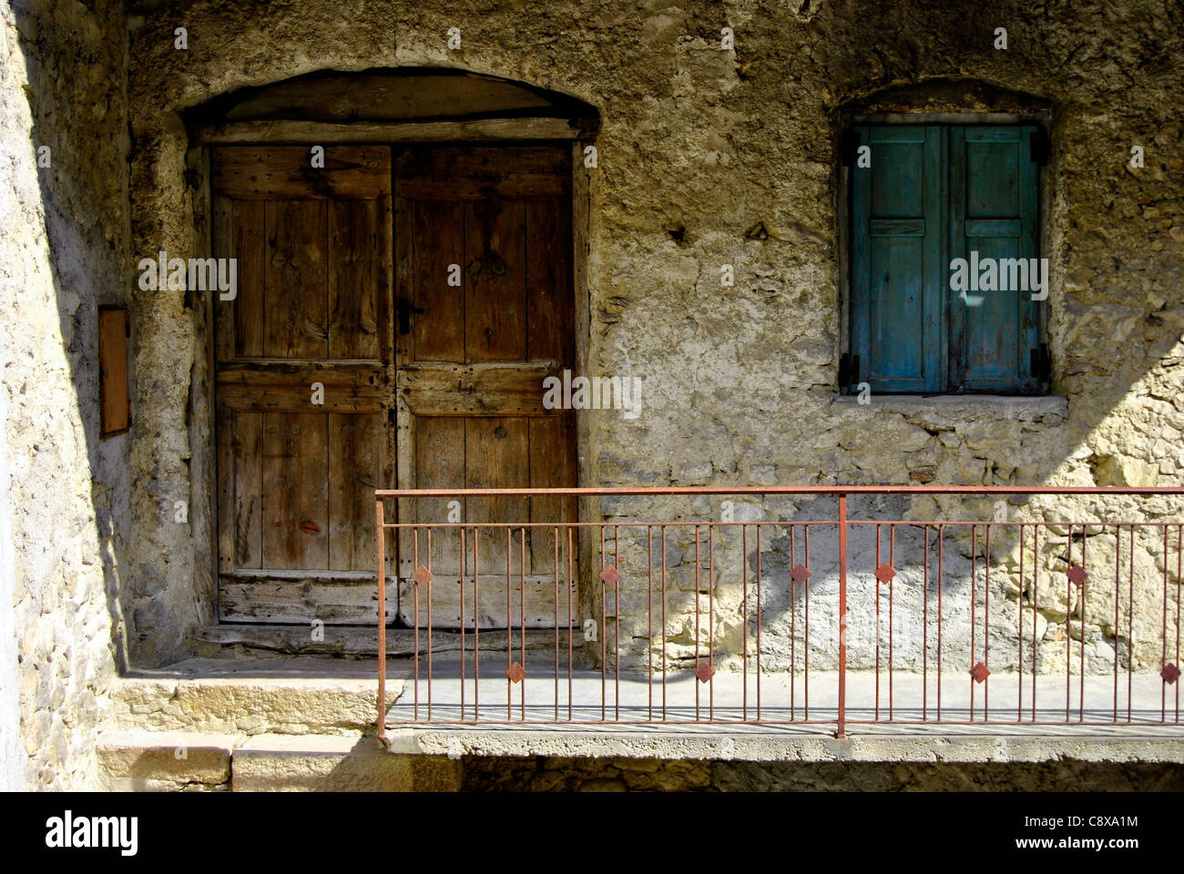 Old decayed wooden door Stock Photo - Alamy