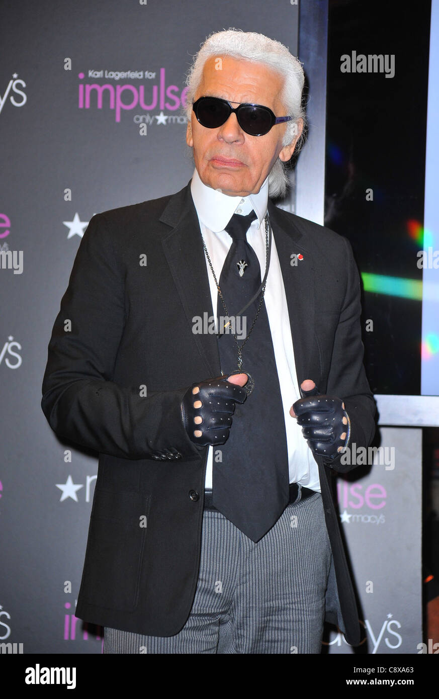 Karl Lagerfeld in-store appearance Karl Lagerfeld Chanel Collection ...