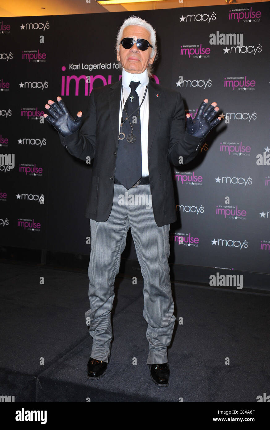 Karl Lagerfeld in-store appearance Karl Lagerfeld Chanel Collection ...