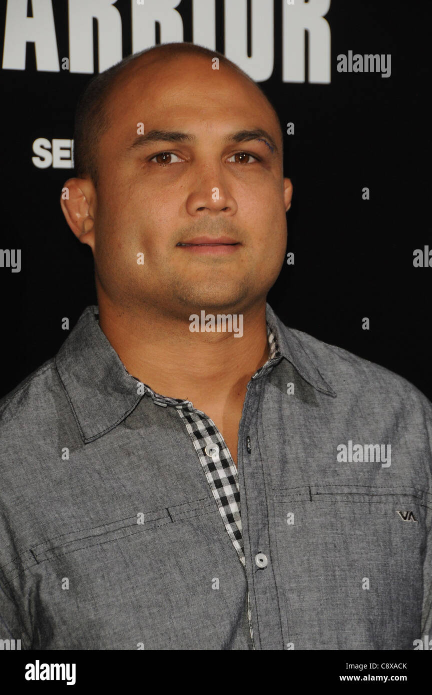 P.J Penn arrivals WARRIOR Premiere ArcLight Hollywood Theater Los ...