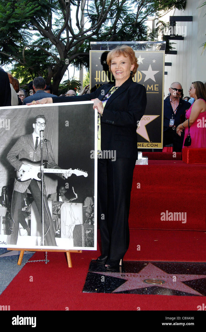 Maria Elena Hollypicture Buddy Holly atinduction ceremony Star ...