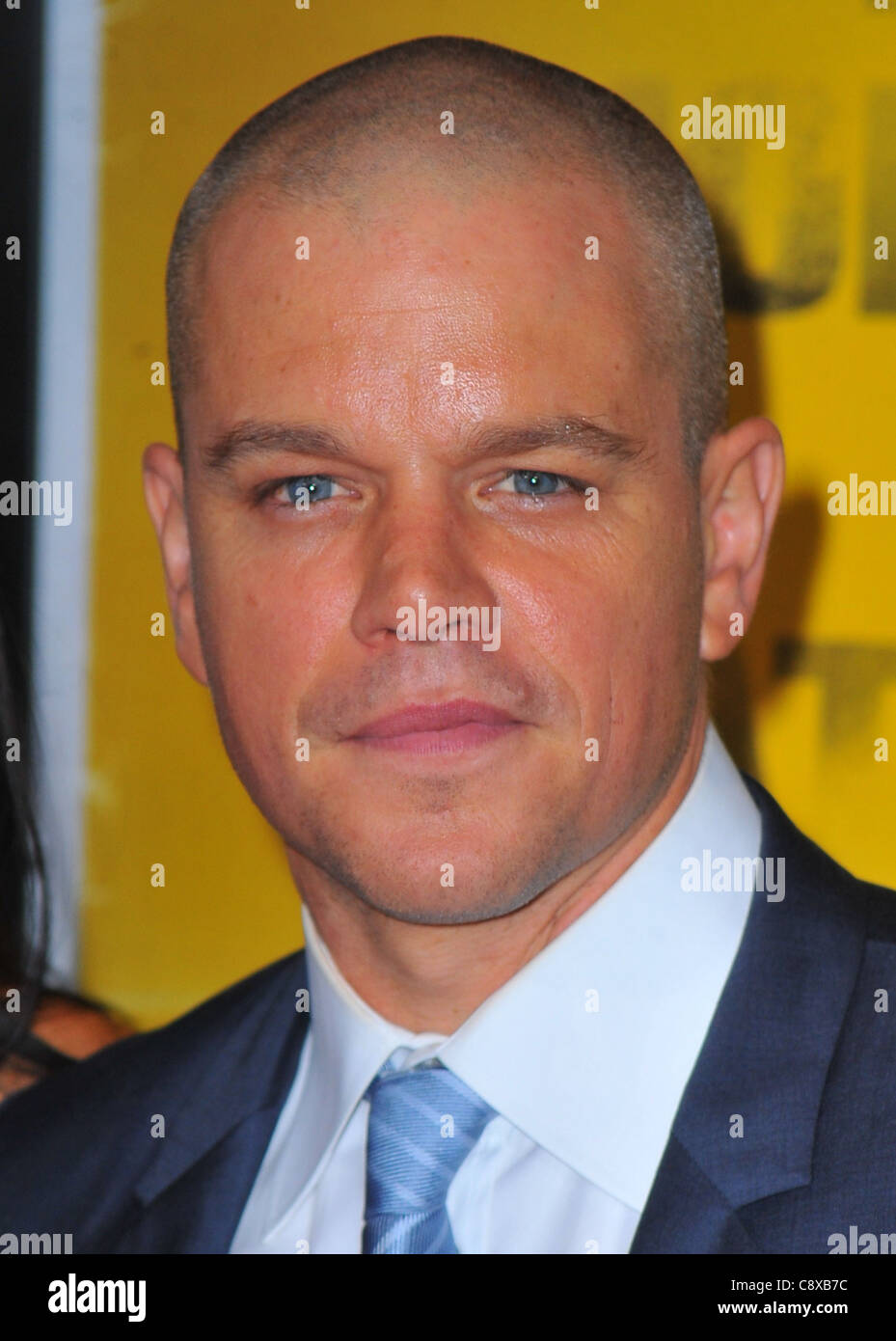 Matt Damon at arrivals for CONTAGION Premiere, Jazz at Lincoln Center ...