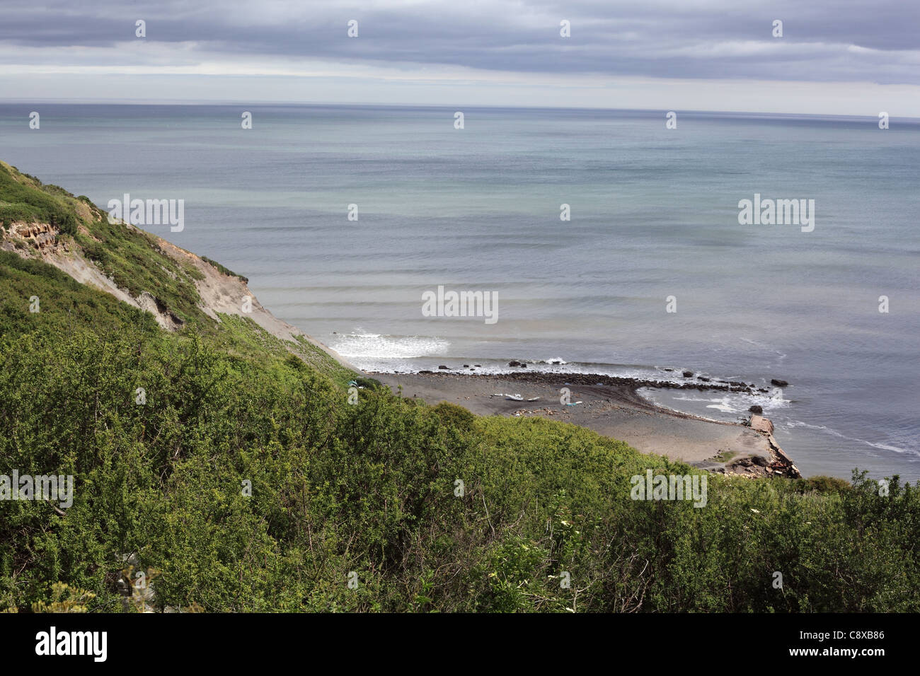 Port Mulgrave, East Yorkshire Coast, June 2011 Stock Photo - Alamy