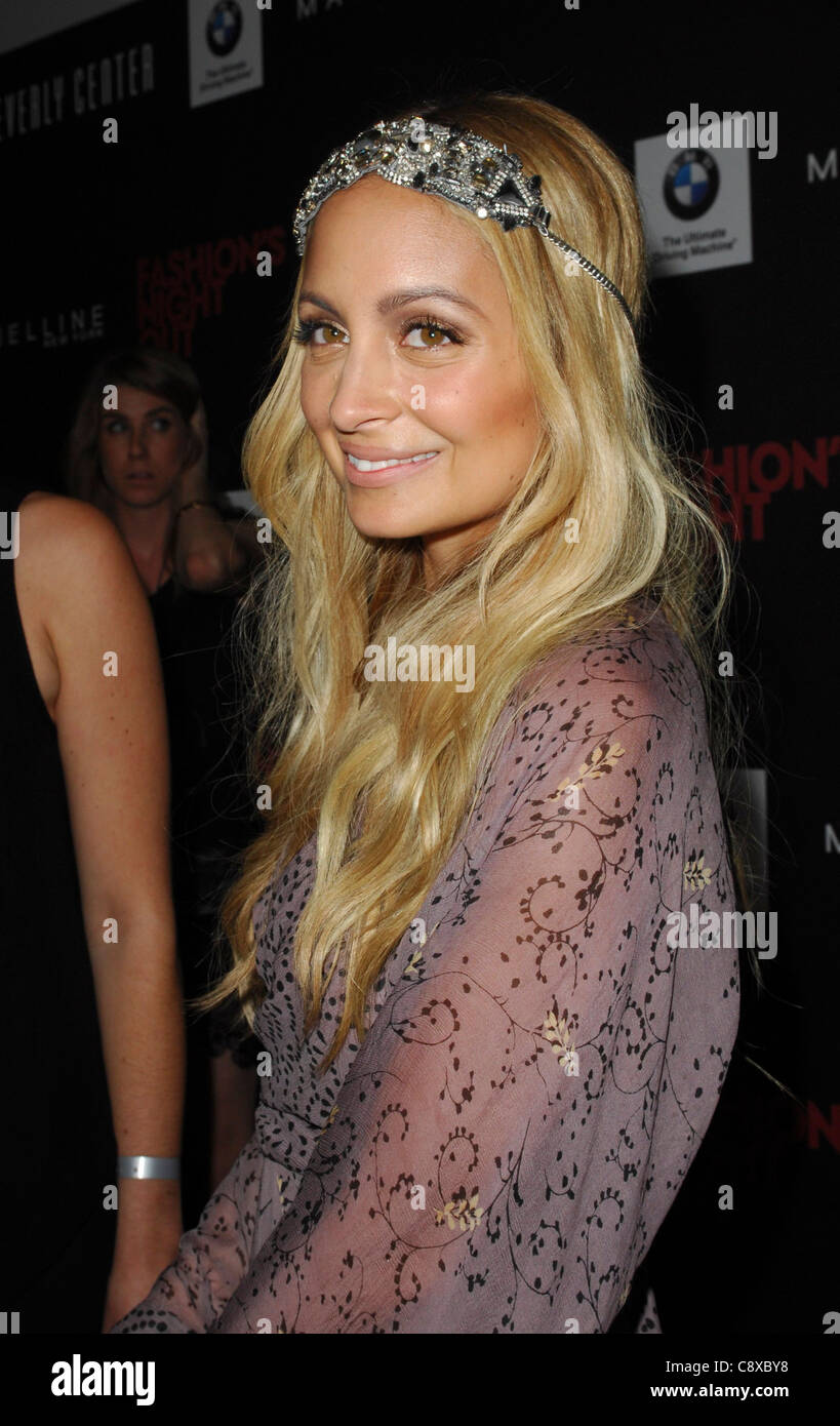 Nicole Richie wearing Winter Kate dress public appearance Fashion's ...