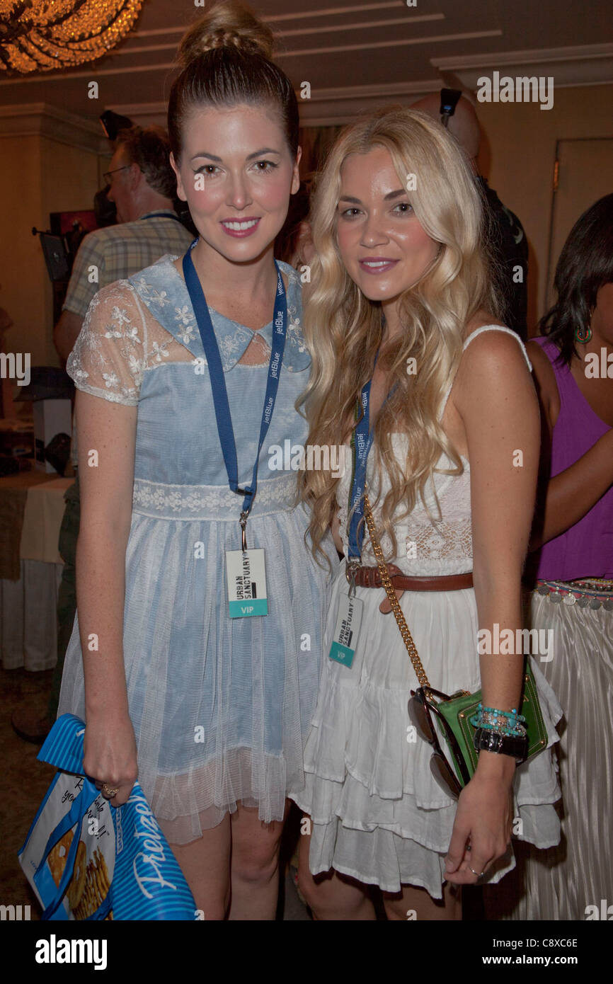 Ruby Summer Sparrow inside Urban Sanctuary Celebrity Gifting Suite ...