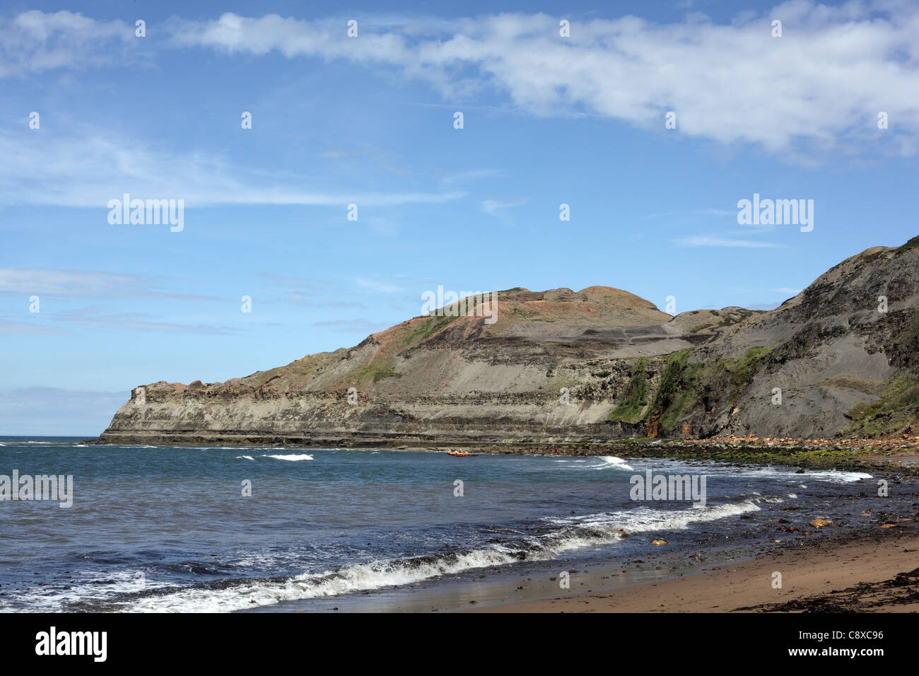 Runswick Bay, East Yorkshire Coast, June 2011 Stock Photo - Alamy