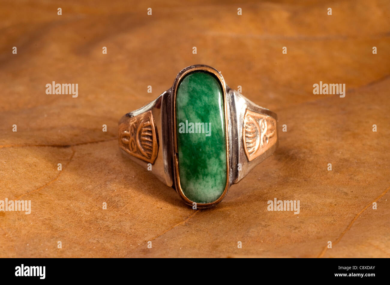 gemstone ring from Indonesia Stock Photo - Alamy