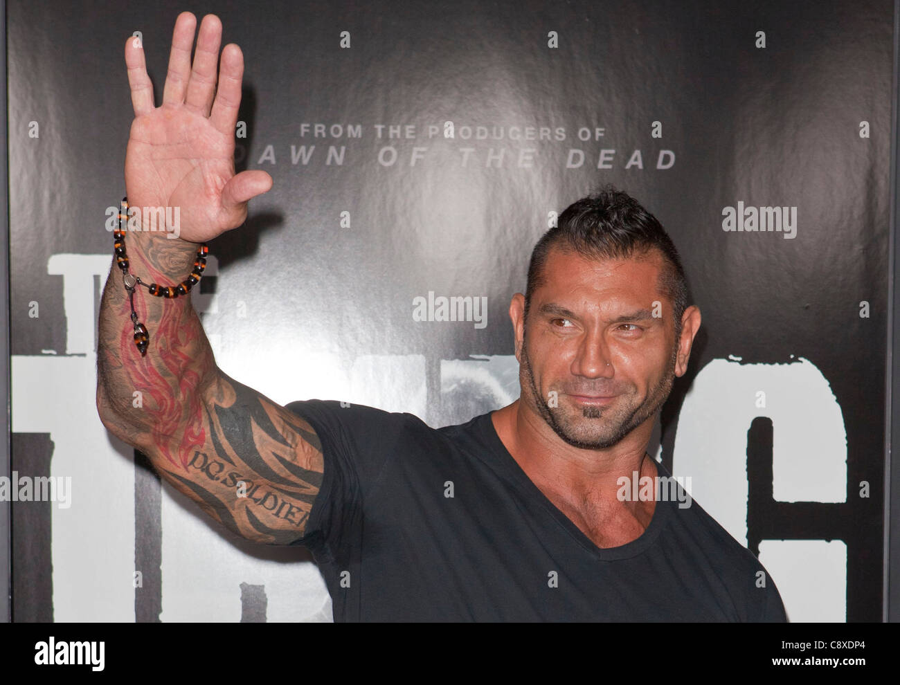Batista arrivalsTHING Premiere AMC Universal CityWalk Cinemas Los ...
