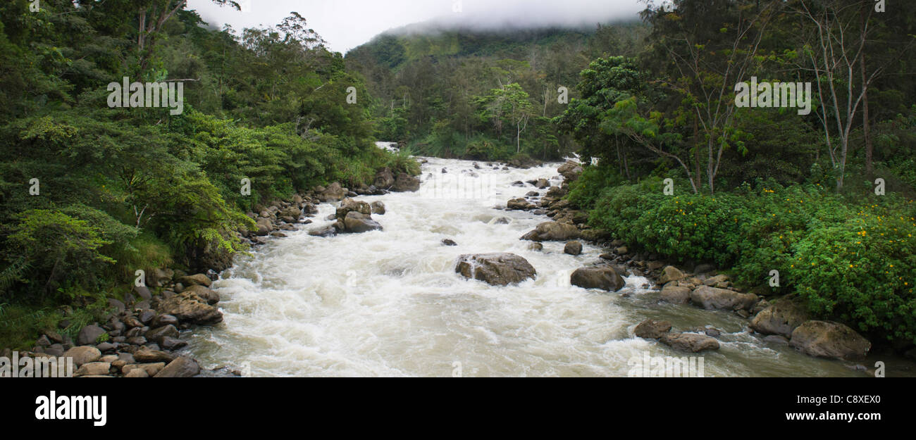 Waghi River in Western Highlands of Papua New Guinea Stock Photo - Alamy