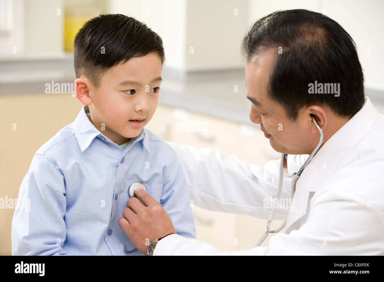Doctor Nurses Serious Table High Resolution Stock Photography and ...