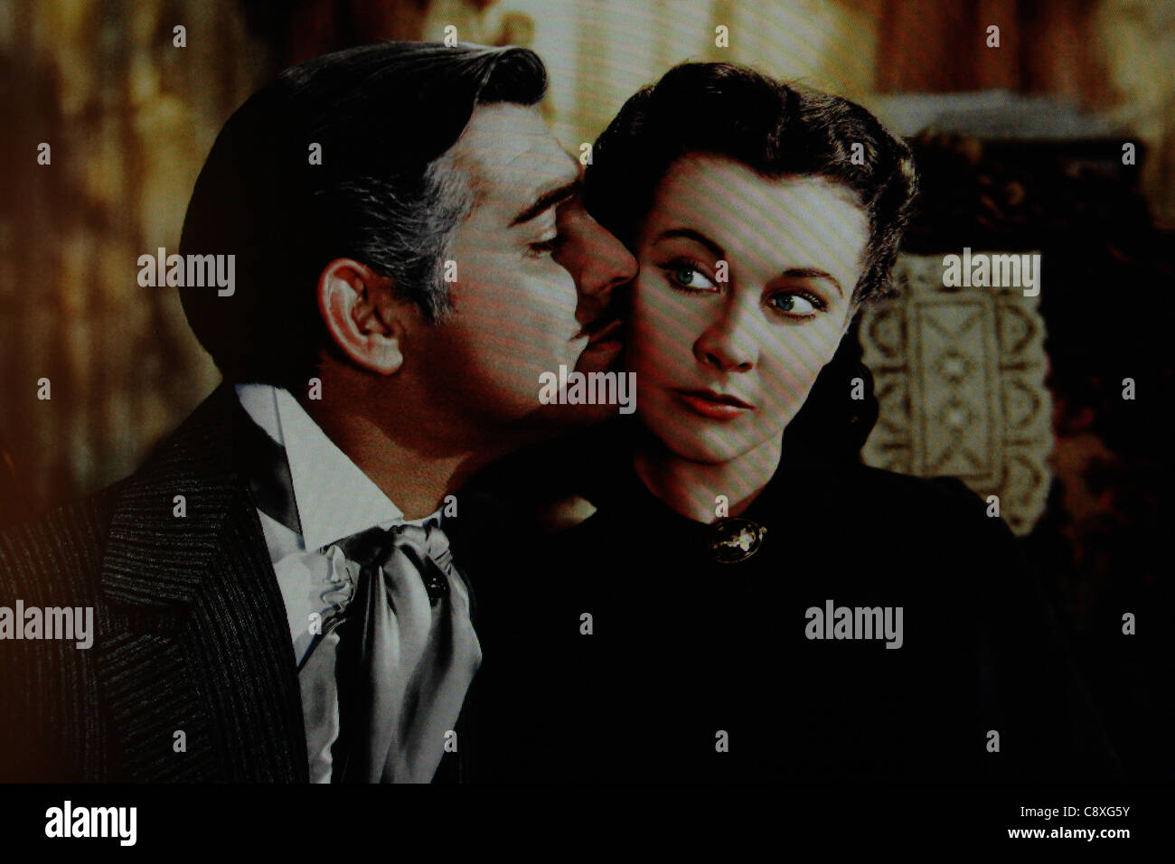 Vivien Leigh Clark Gable Stock Photo - Alamy