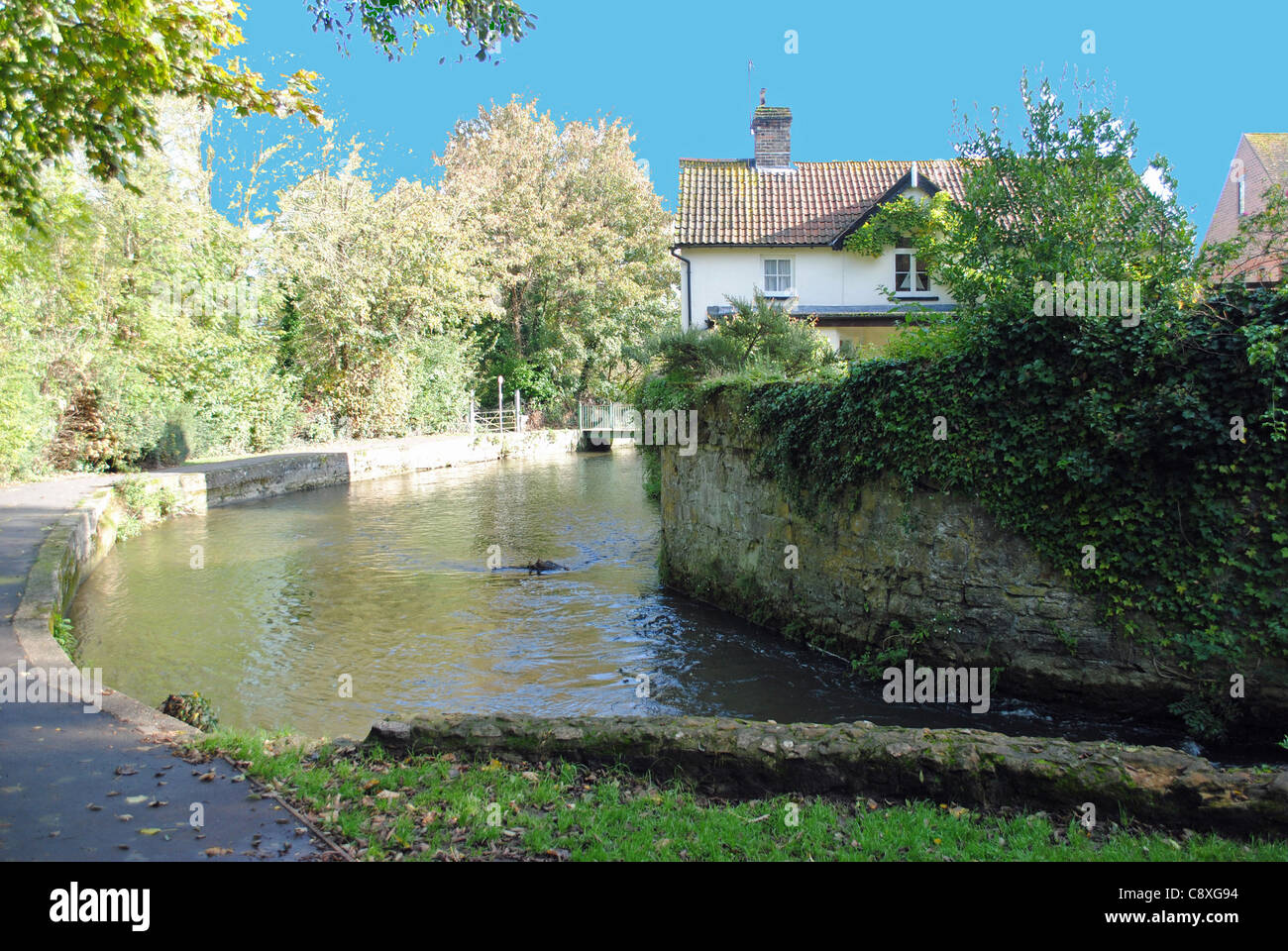 A Peaceful Hamlet Stock Photo - Alamy