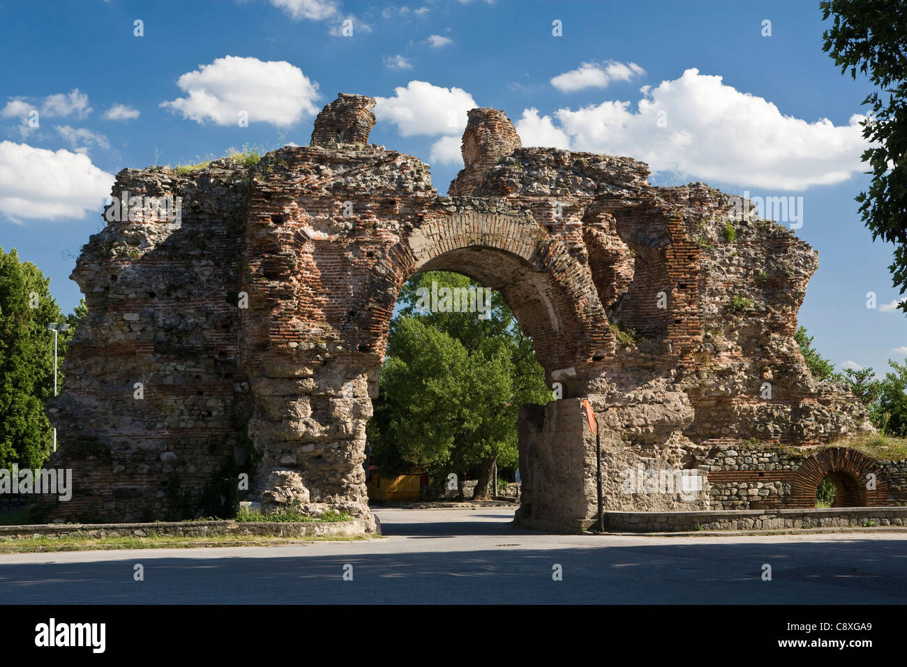Hissar fortress Roman ruins, also known as Hisar, Hissar or Hissarya ...