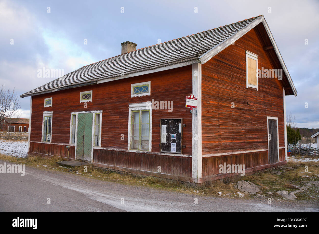Sweden bus stop hi-res stock photography and images - Alamy