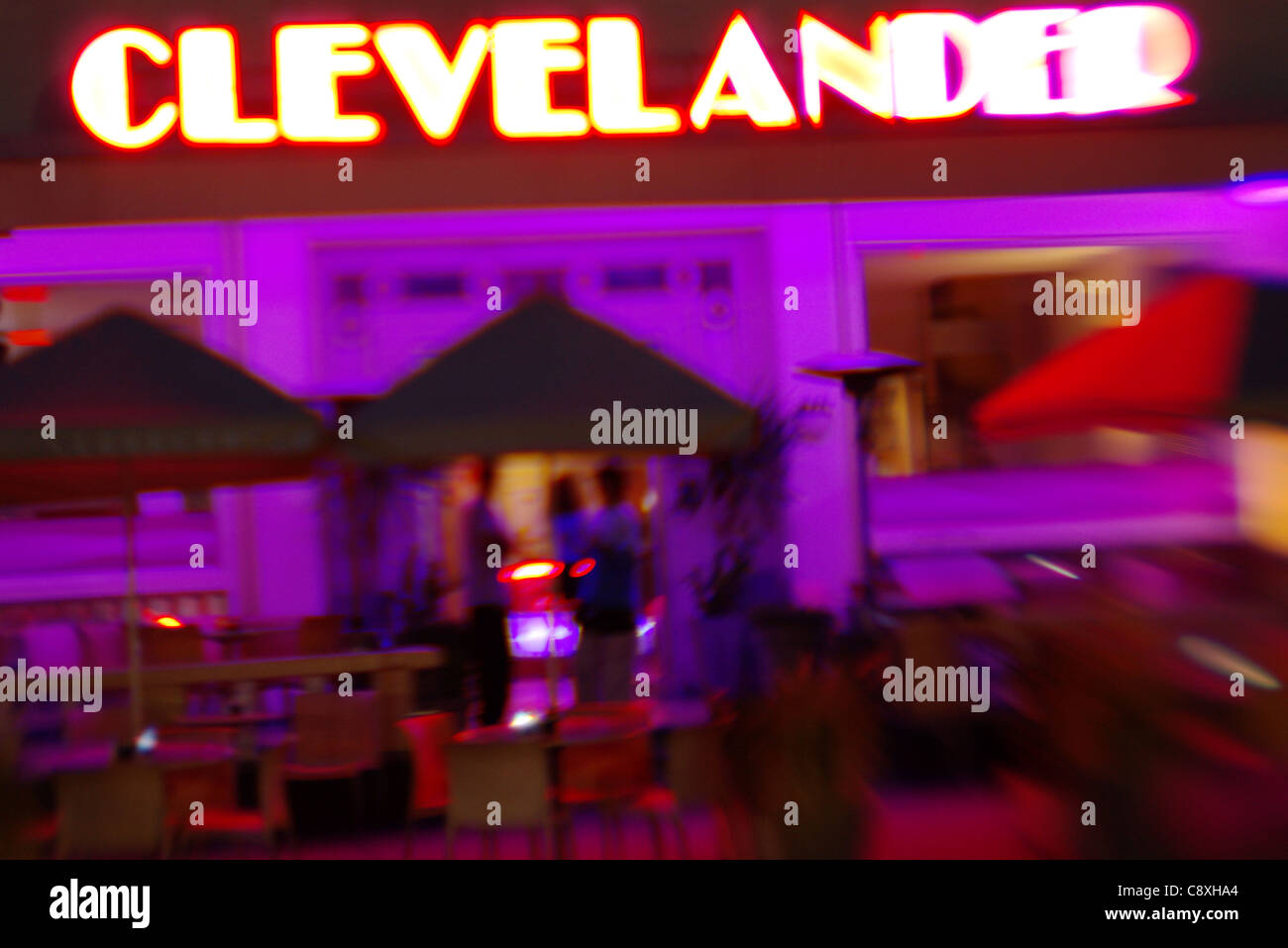 Clevelander Hotel, Ocean Drive, South Beach, Miami, Florida Stock Photo ...
