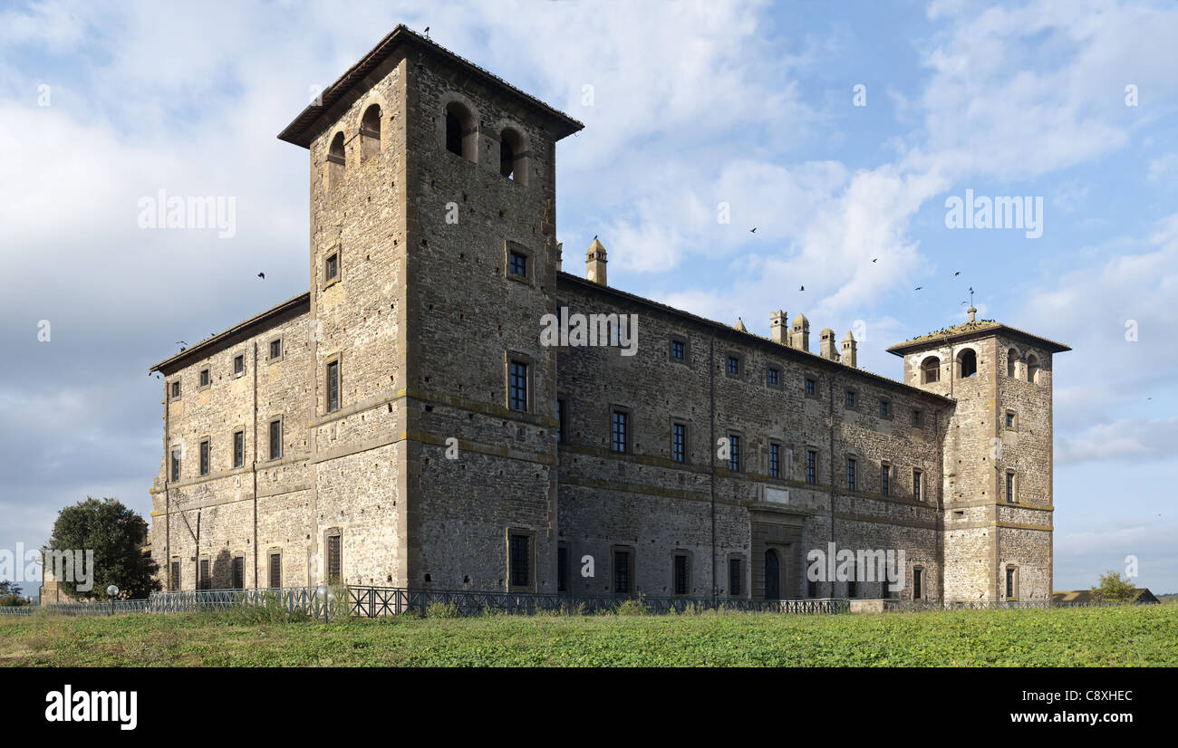 Roccarespampani castle, Italy Stock Photo - Alamy