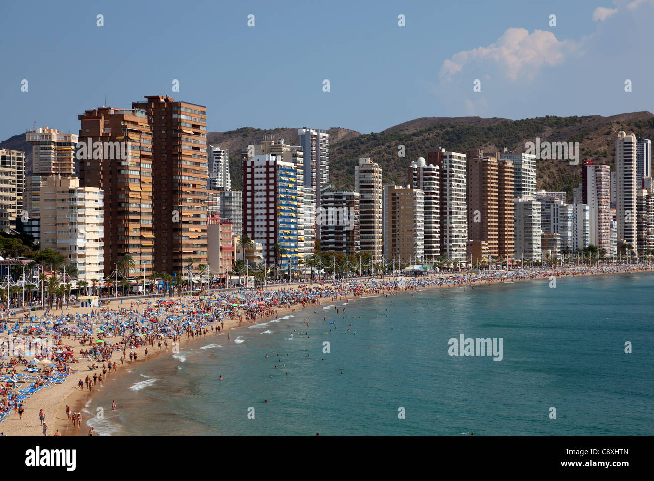 Benidorm spain hi-res stock photography and images - Alamy