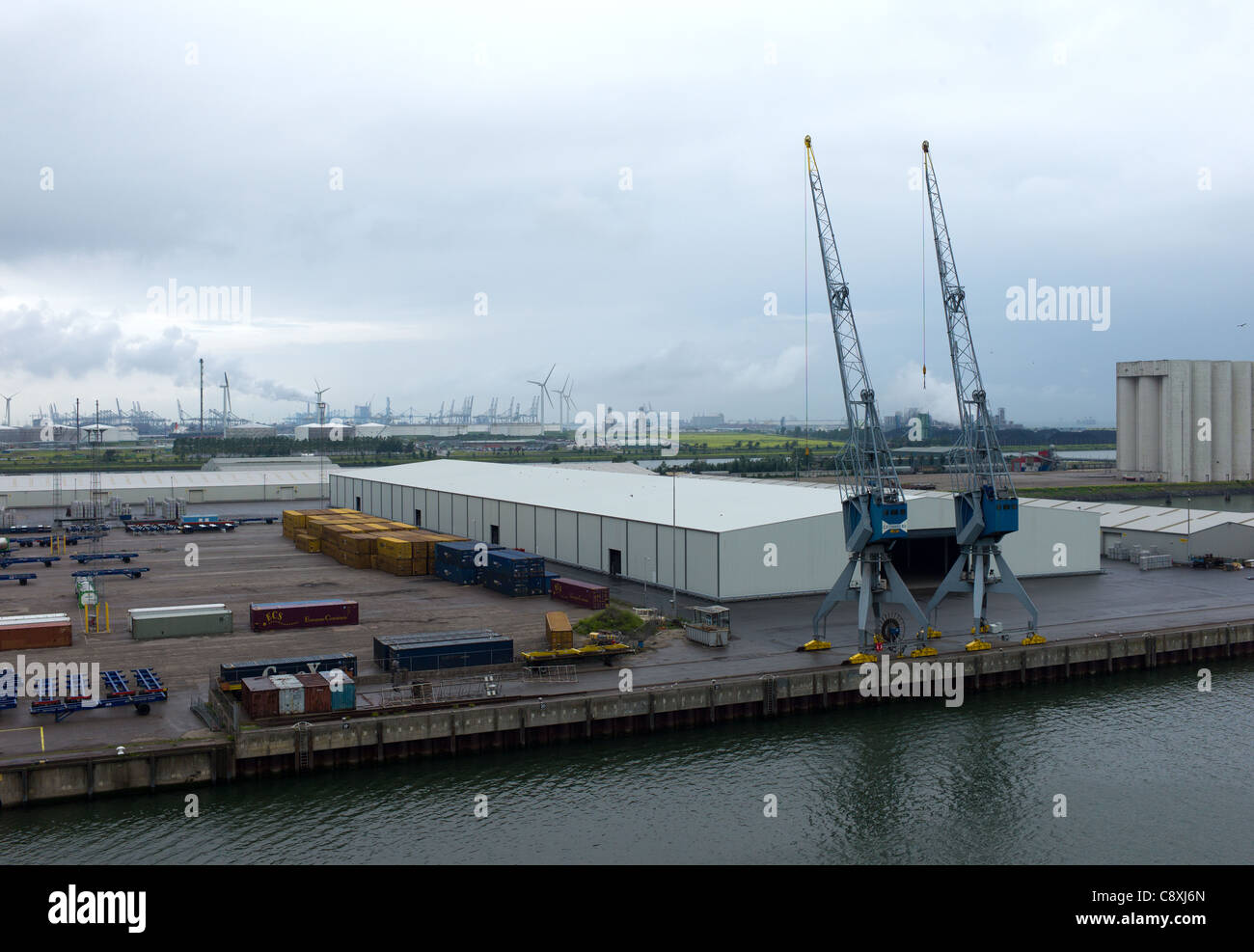 Port of Rotterdam,Europoort Netherlands Stock Photo - Alamy