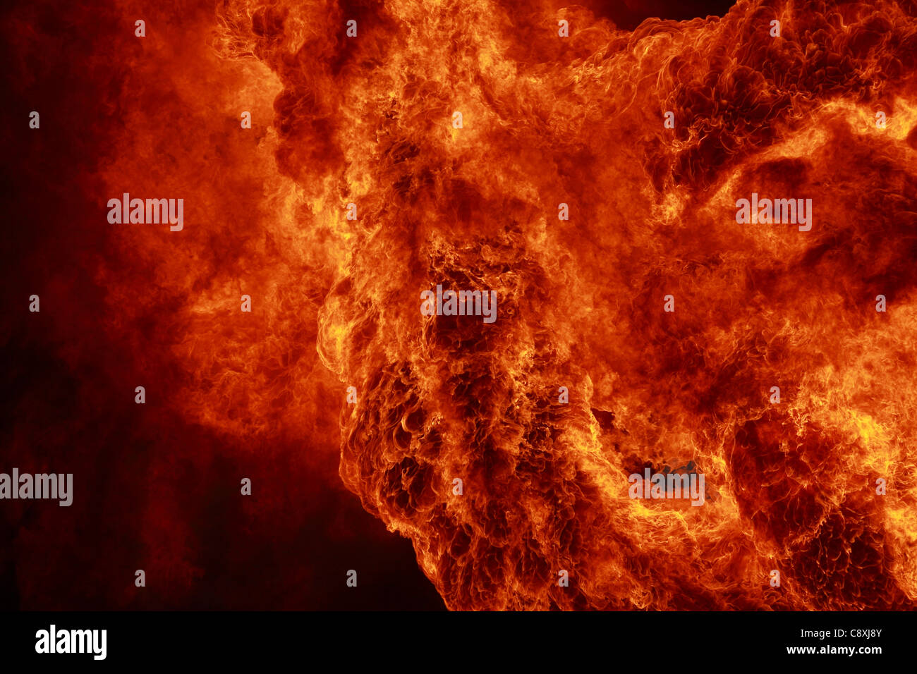 Flame from associated gas flaring in the atmosphere Stock Photo - Alamy
