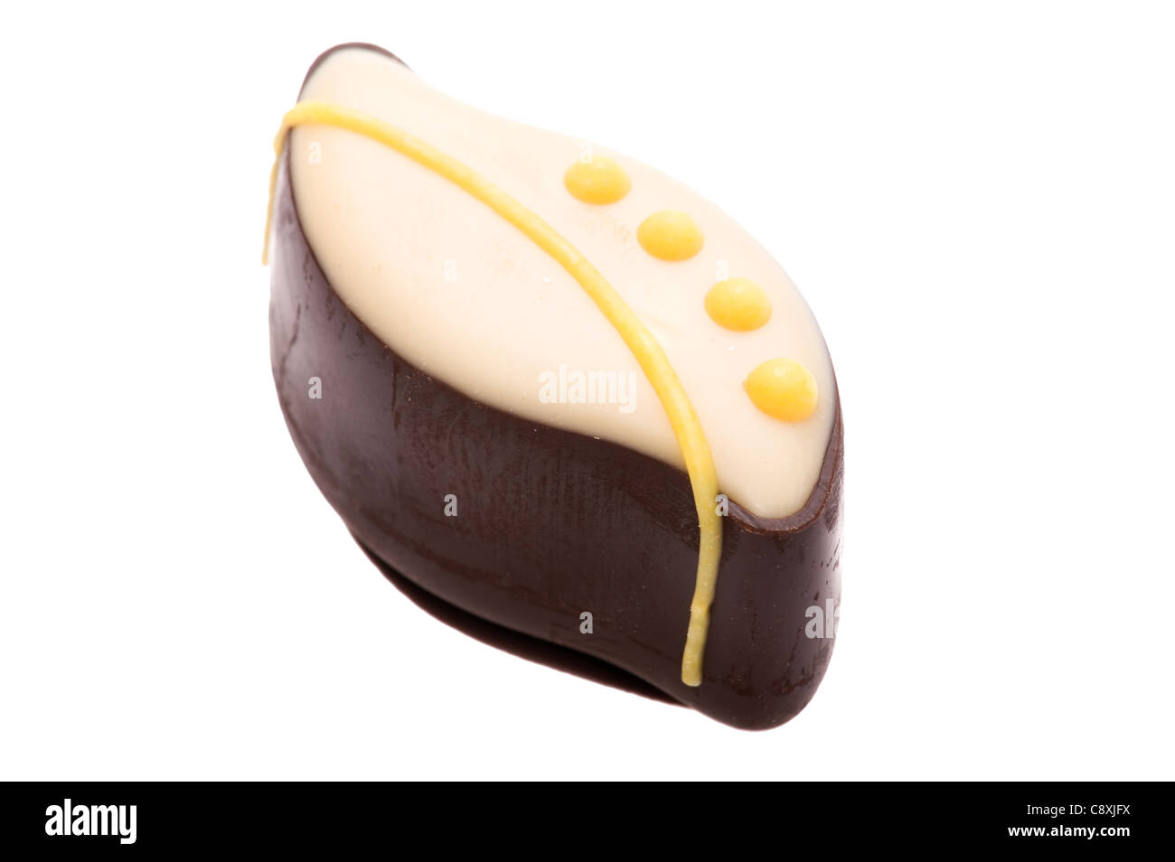 object on white - food chocolate candy Stock Photo - Alamy