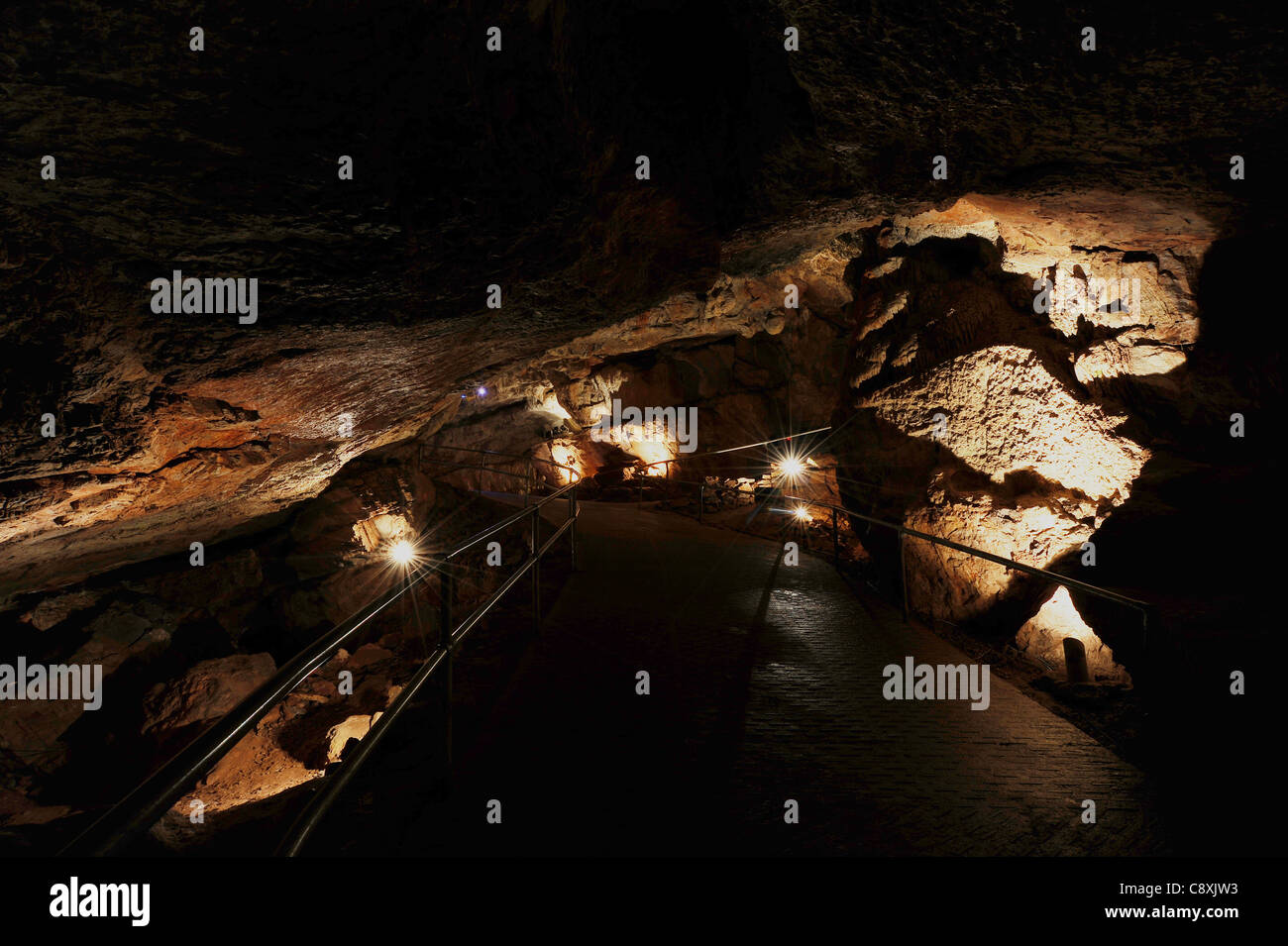 Kents Cavern caves in Torquay, England, United kingdom Stock Photo - Alamy