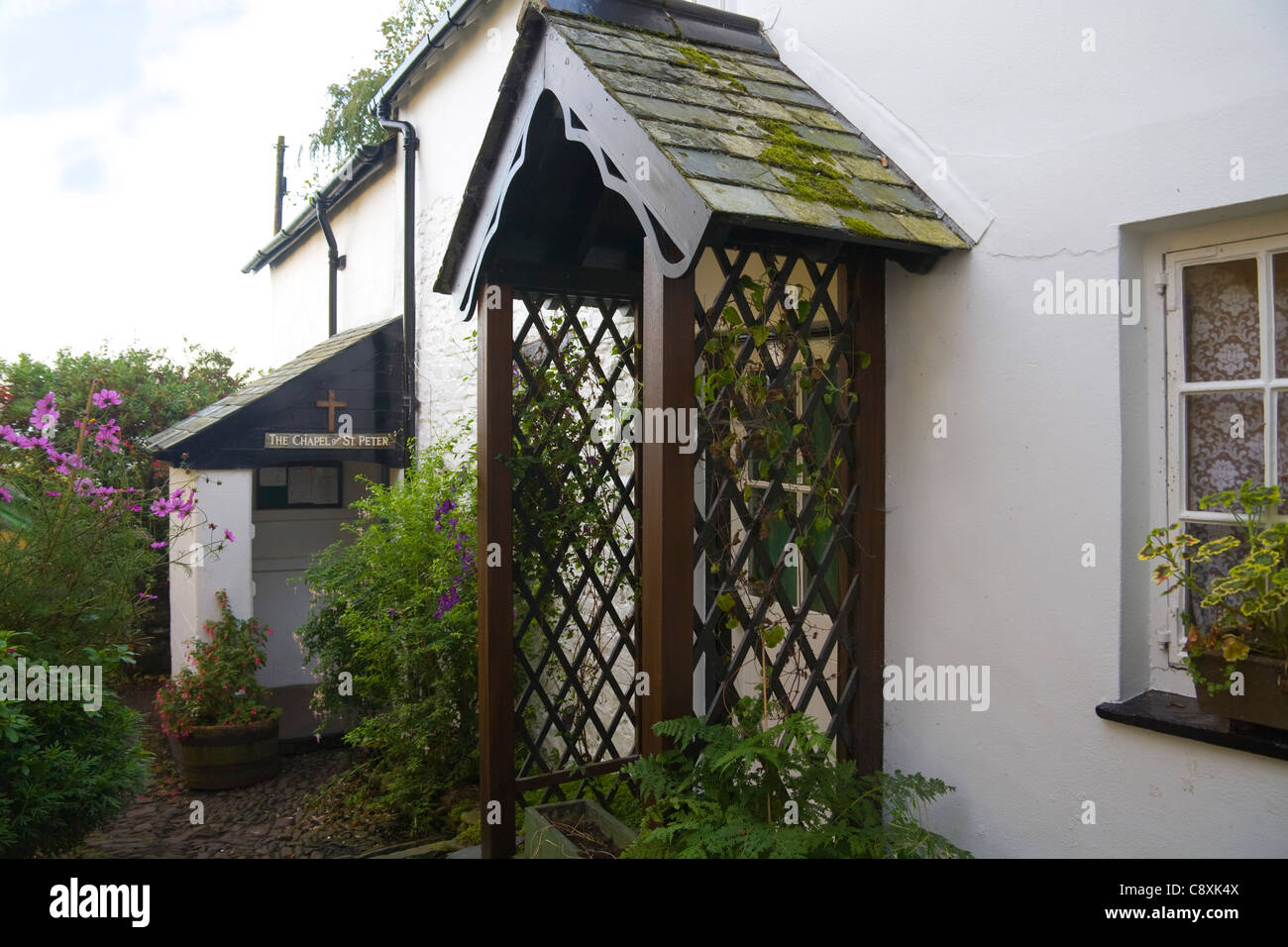 Clovelly North Devon England St Peter's Chapel built 1846 as place of ...