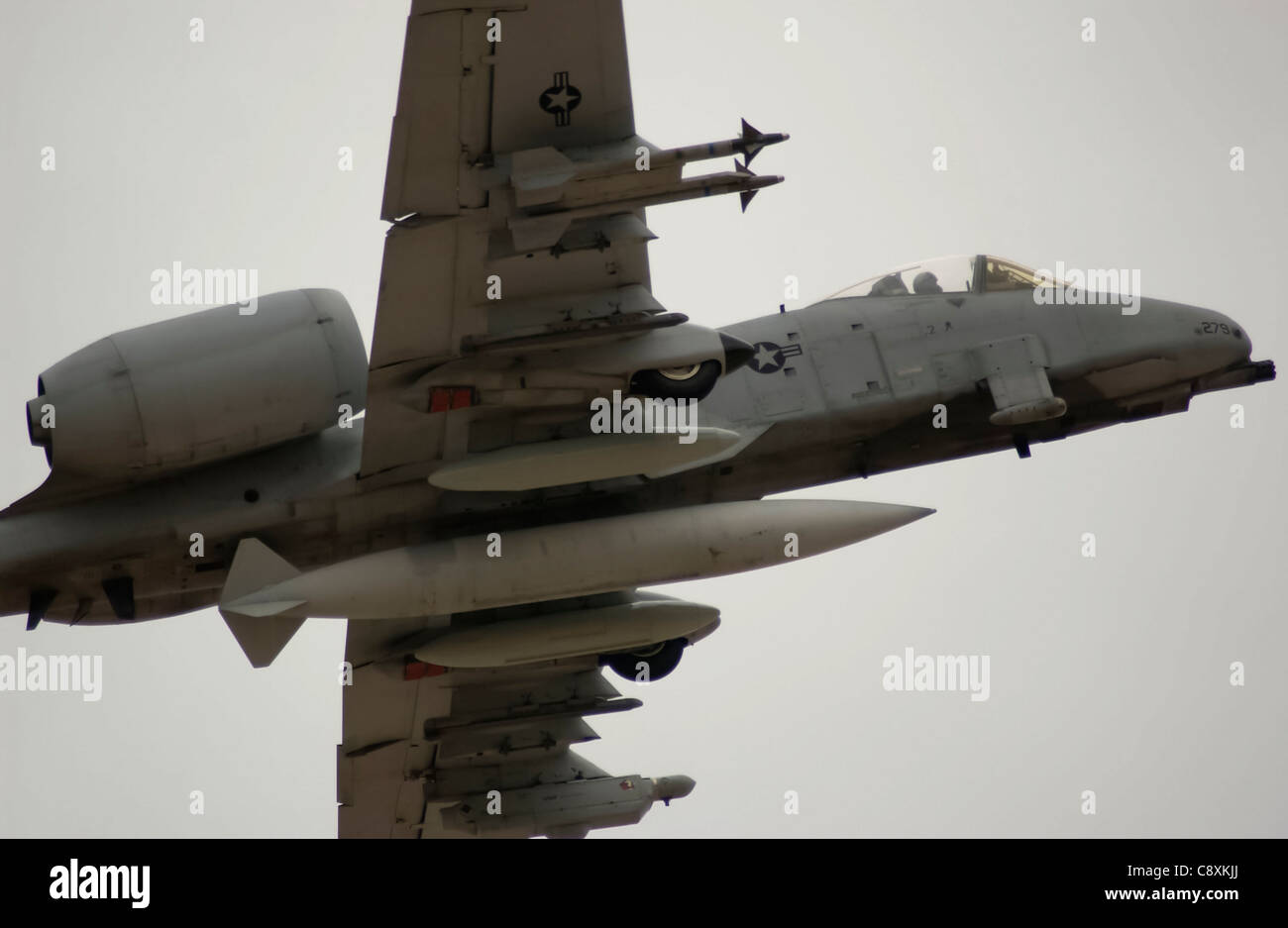An A-10 Thunderbolt II takes off on a mission Oct. 29th from Davis ...