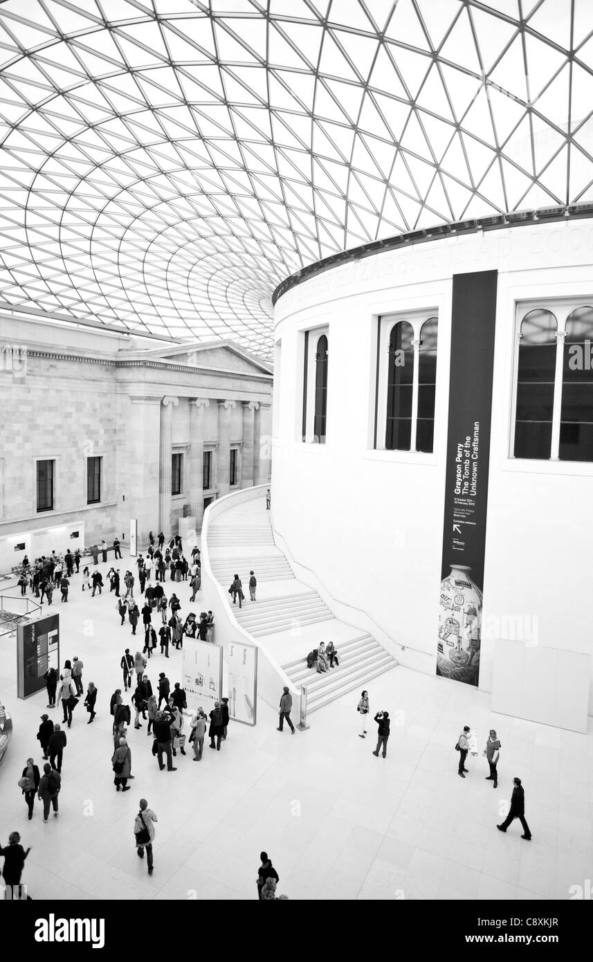 Inside the British Museum, London, England, UK Stock Photo - Alamy