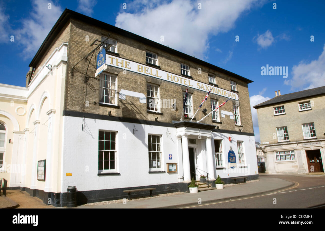 The Bell Hotel, Saxmundham, Suffolk, England Stock Photo - Alamy
