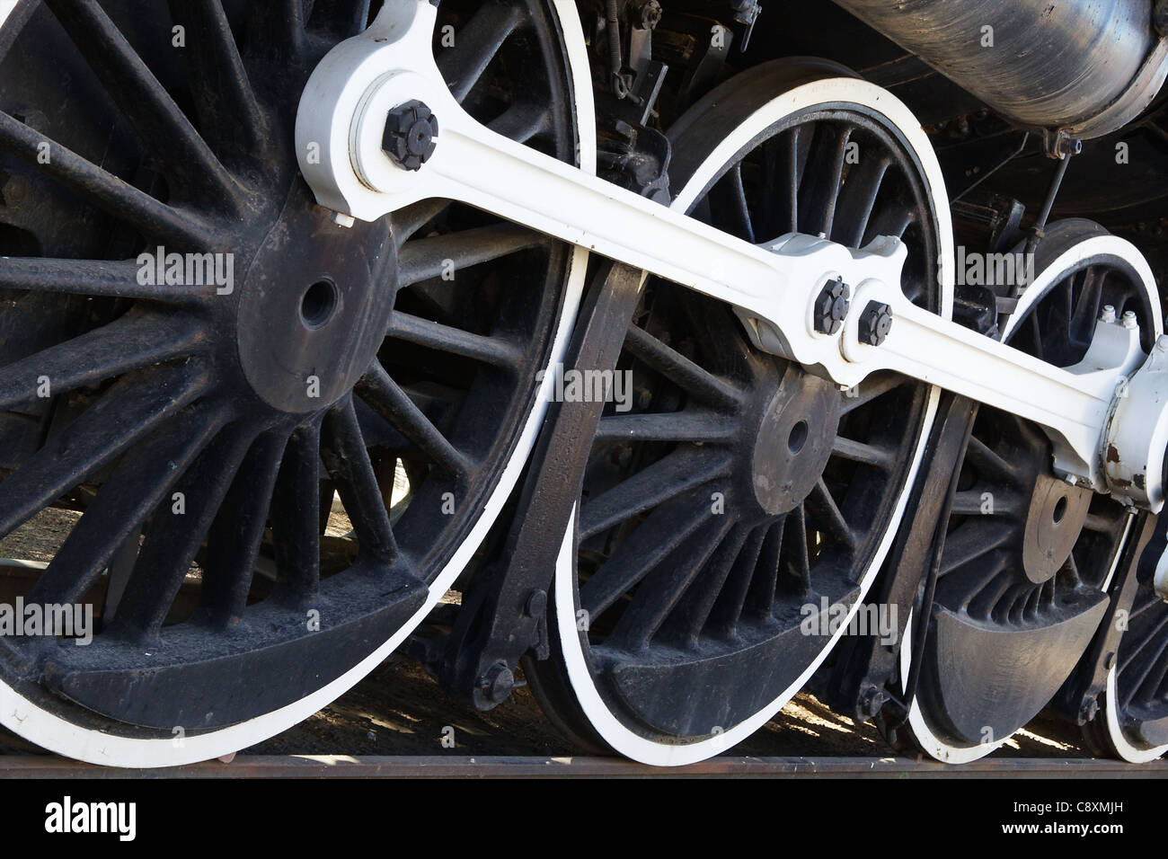 Train wheels hi-res stock photography and images - Alamy