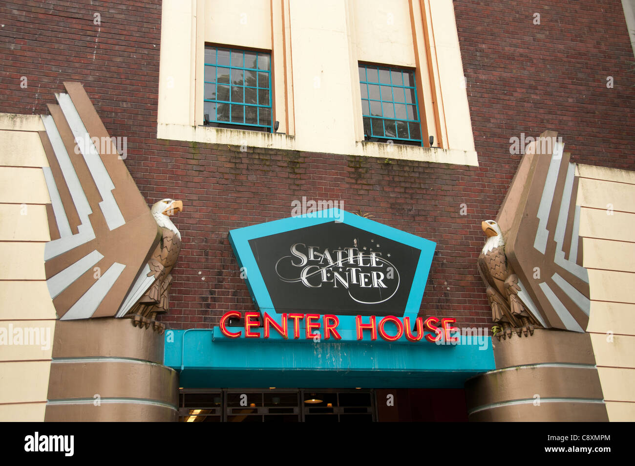 Center House Seattle Town City Washington State United States of ...