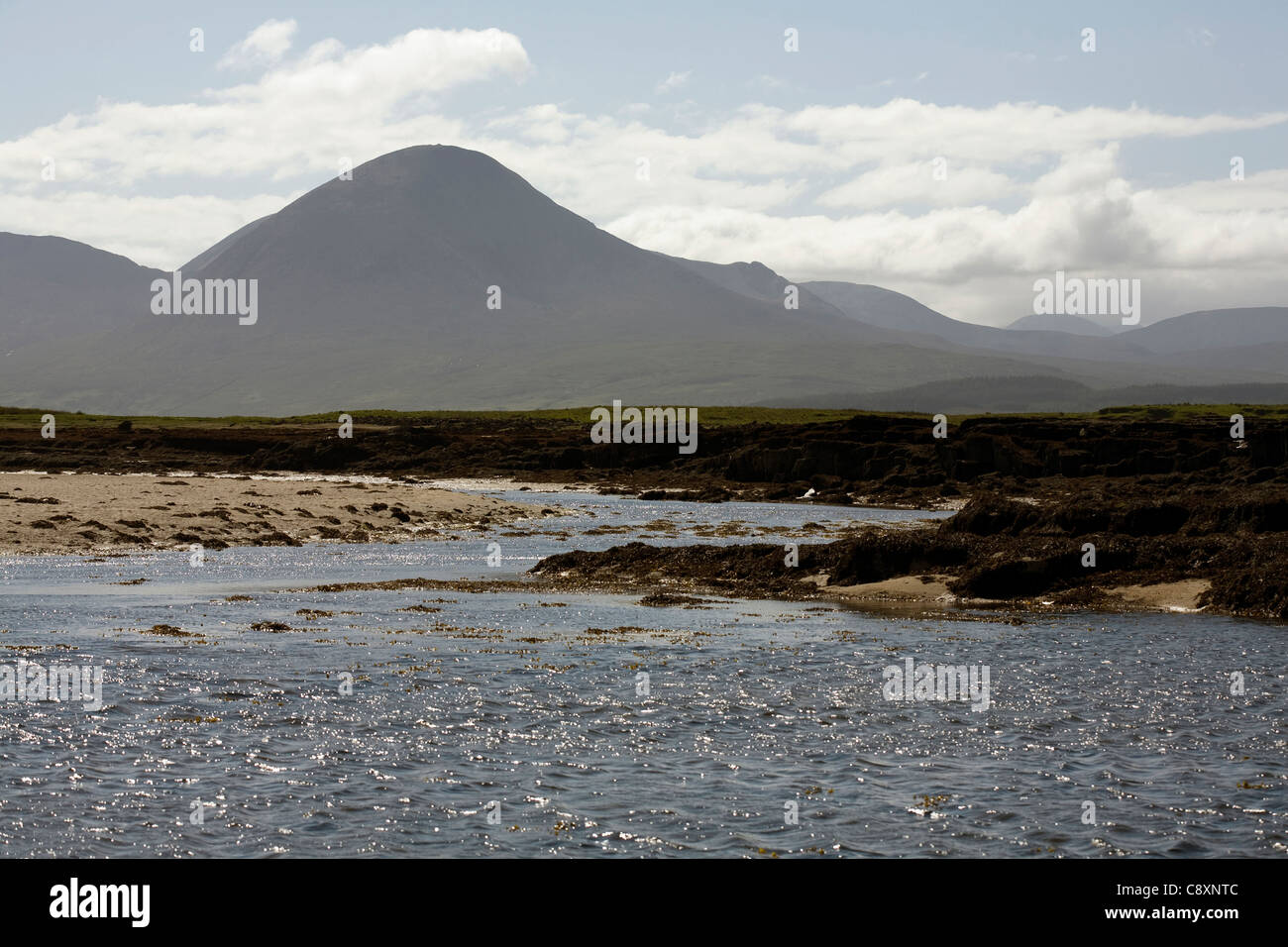 Beinn na Caillich from Rubha Ardnish Beach Breakish Broadford Isle of ...