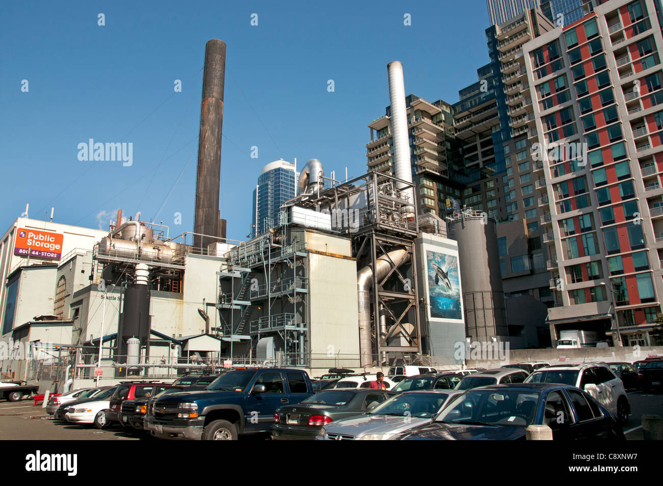Seattle steam company hi-res stock photography and images - Alamy