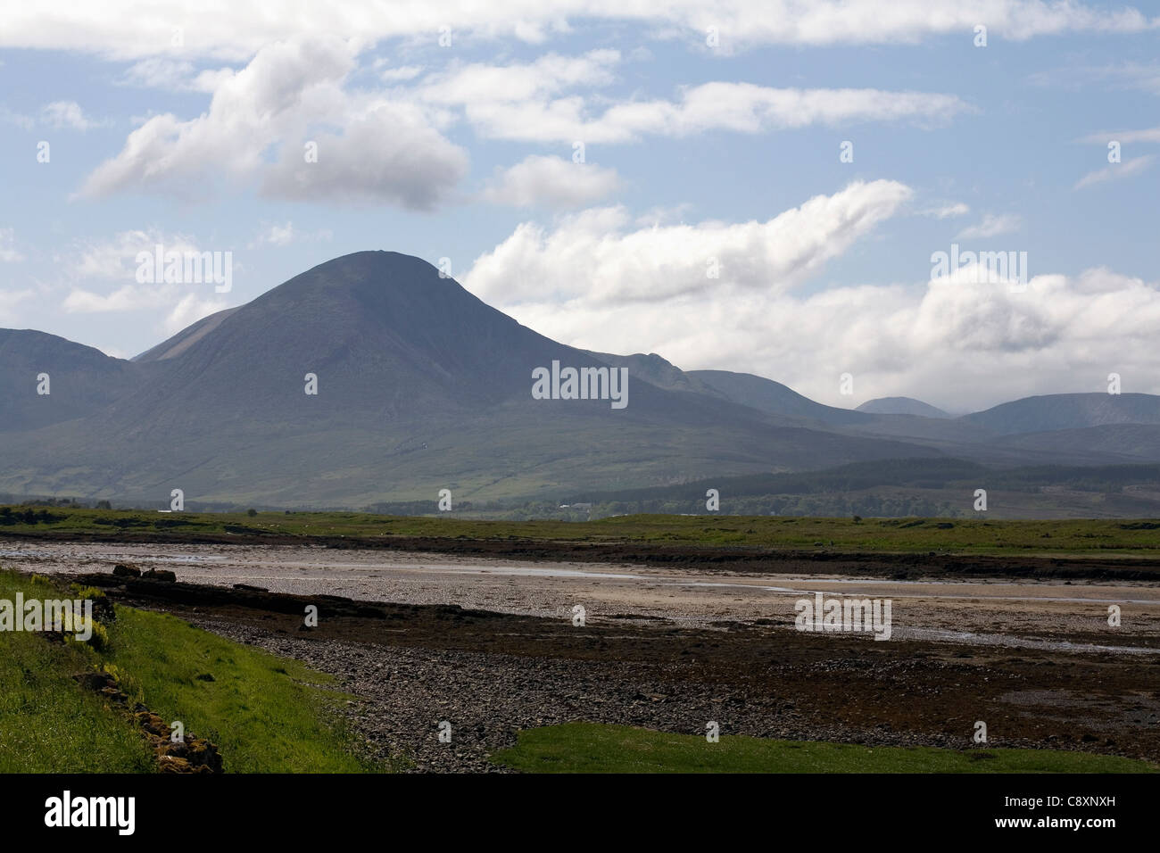 Beinn na Caillich from Rubha Ardnish Beach Breakish Broadford Isle of ...
