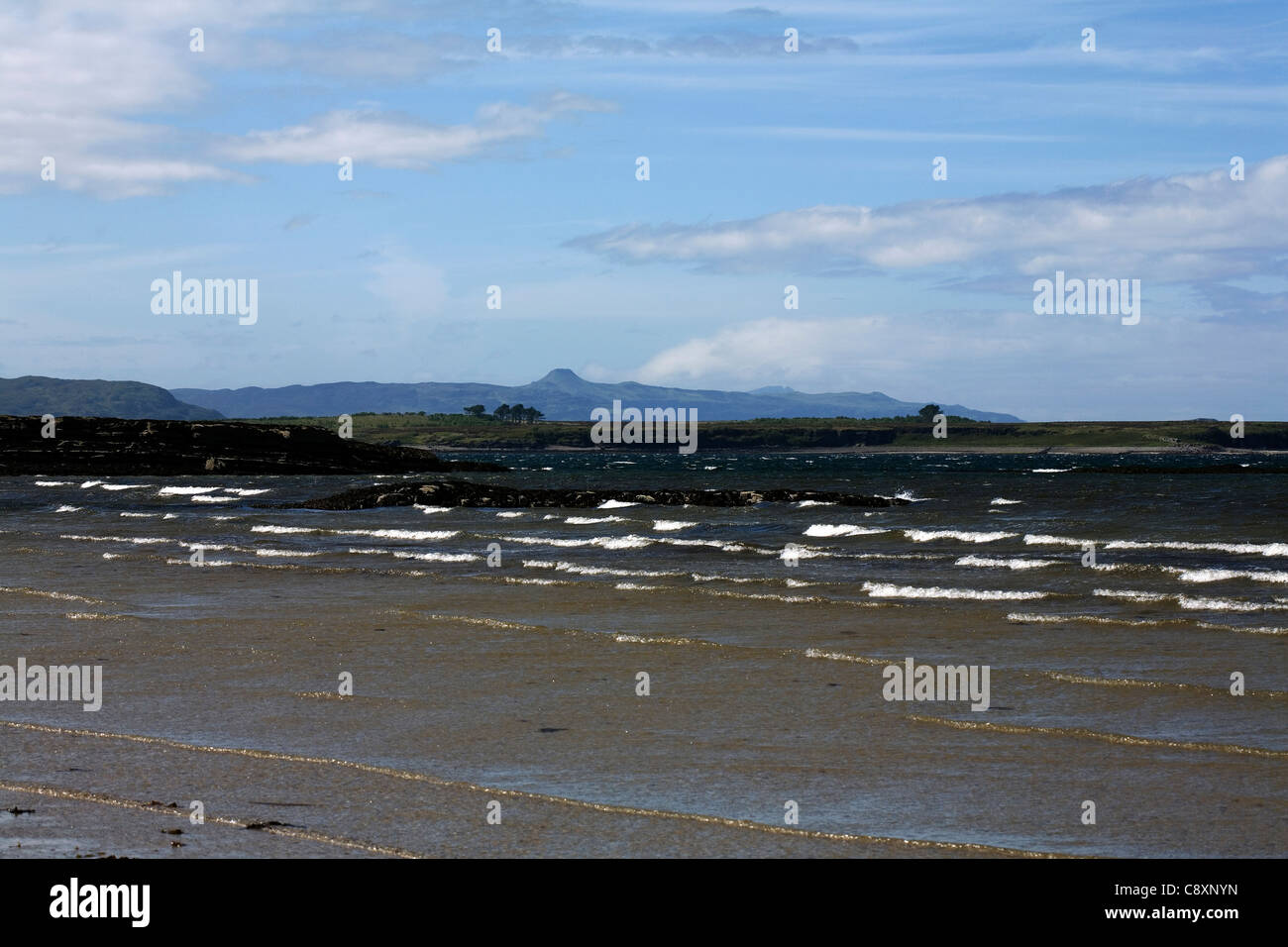 Looking toward The Isle of Raasay and Dun Caan Rubha Ardnish Beach ...
