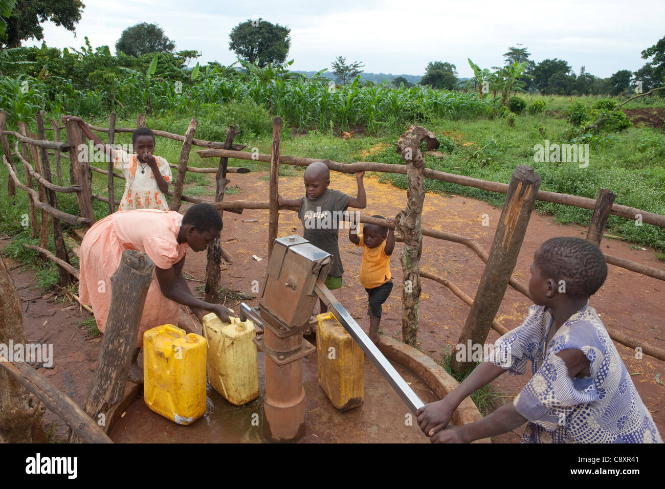 Borehole pump africa hi-res stock photography and images - Alamy