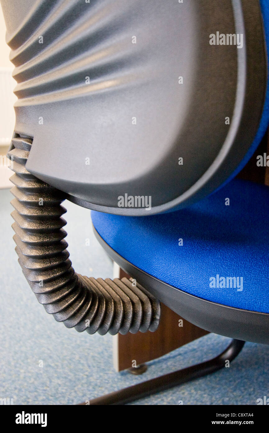 The Back Rest Structure Of An Office Chair Stock Photo - Alamy