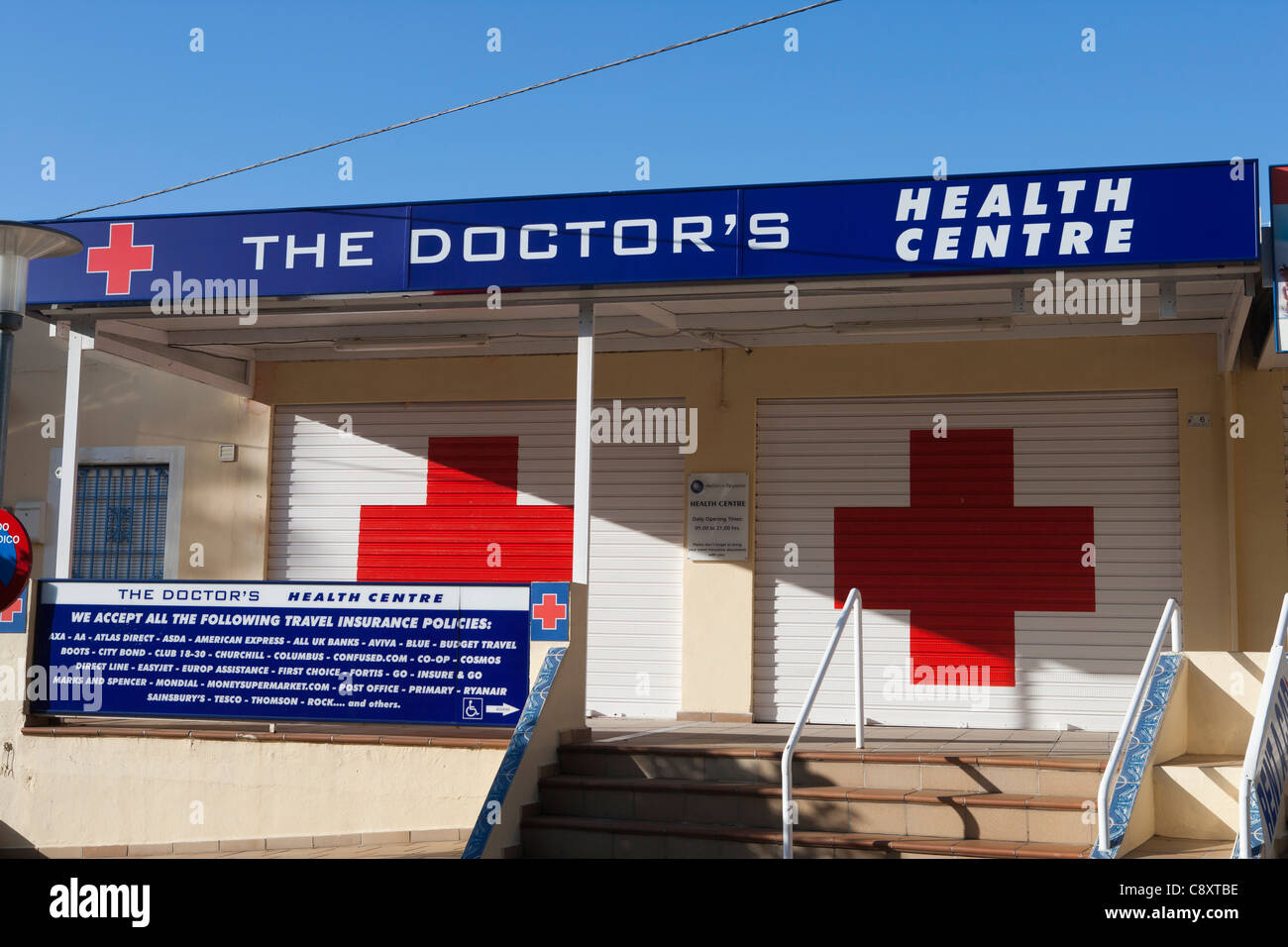Doctor surgery sign hi-res stock photography and images - Alamy