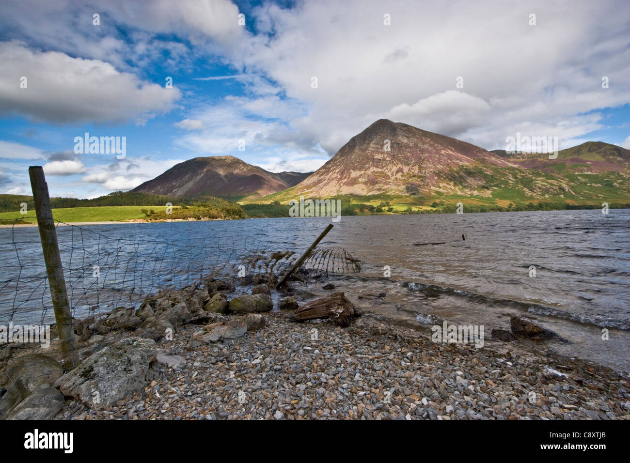 The View Across Crummock Water Towards Grasmoor Stock Photo - Alamy