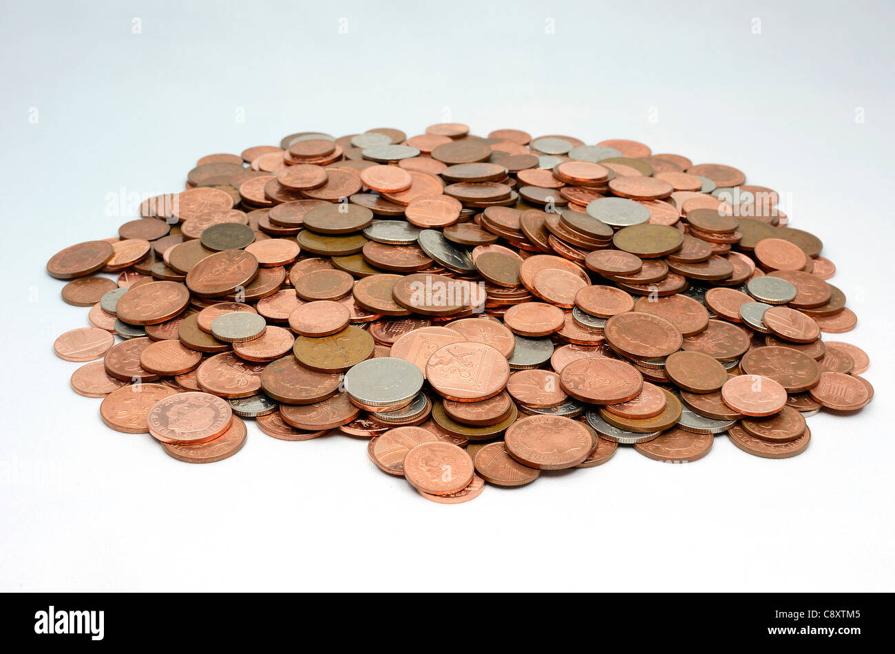 Pile of coins hi-res stock photography and images - Alamy