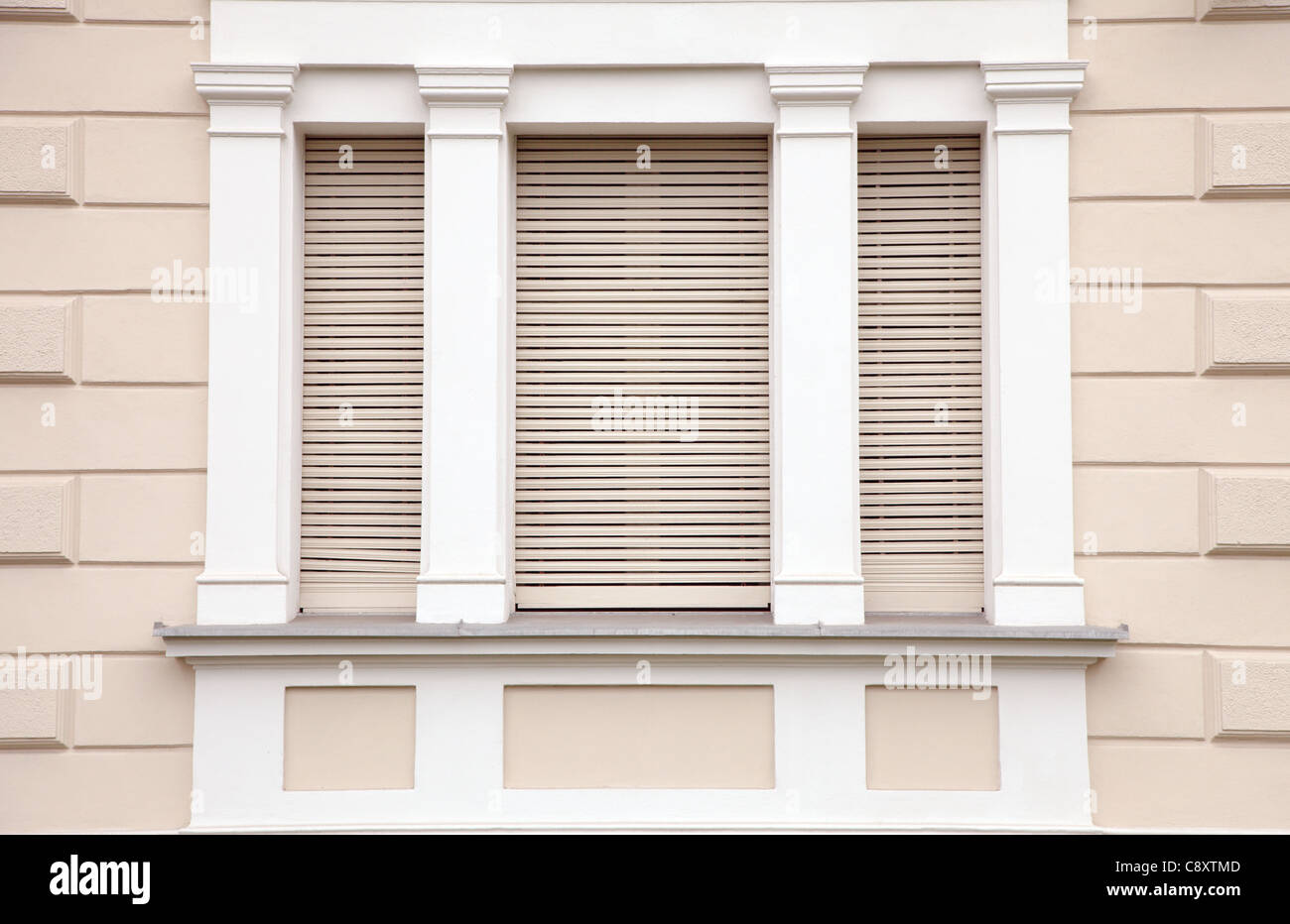 close window of the ancient wall Stock Photo - Alamy
