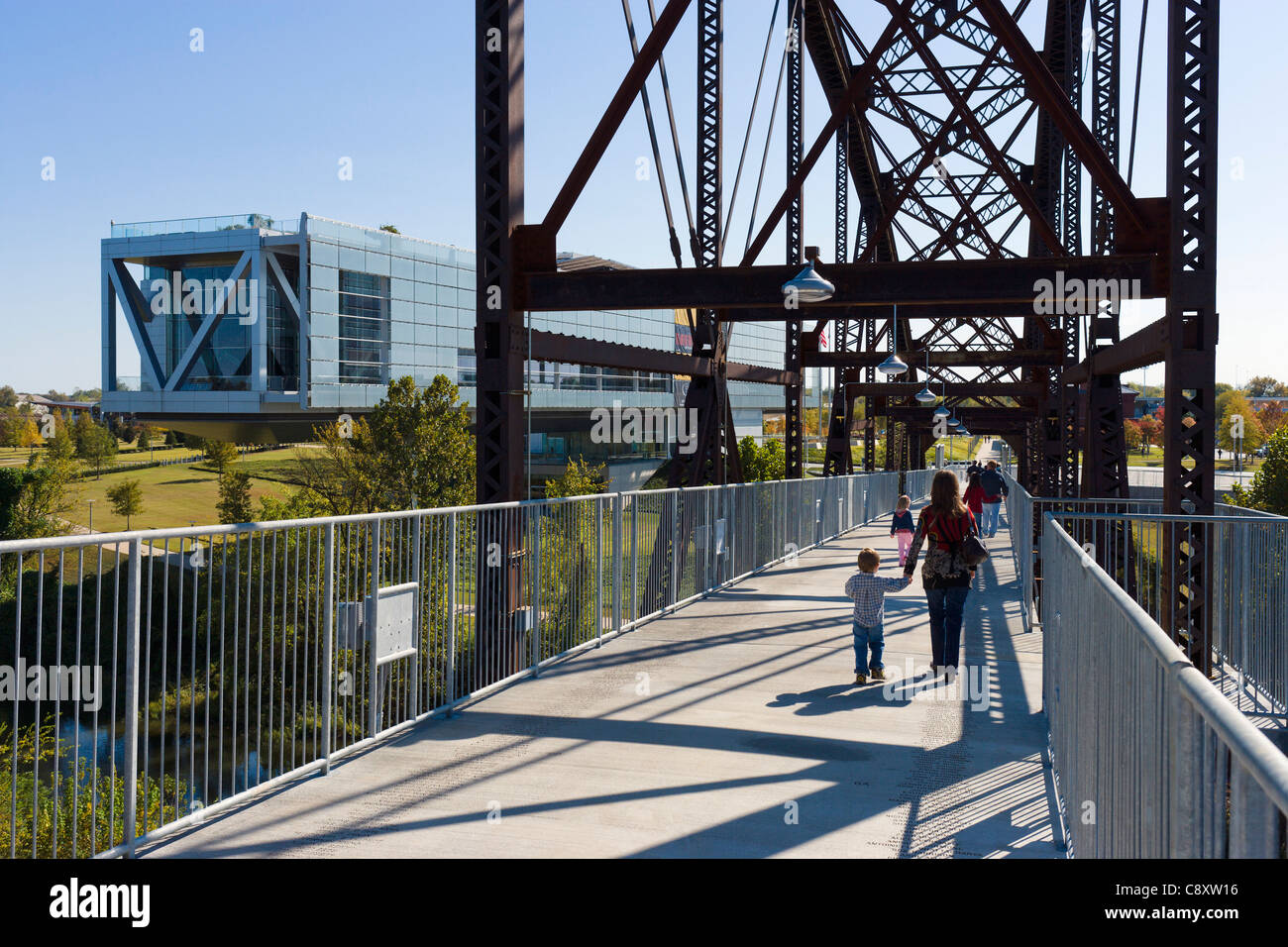 The William J Clinton Presidential Library and Museum from the Clinton ...