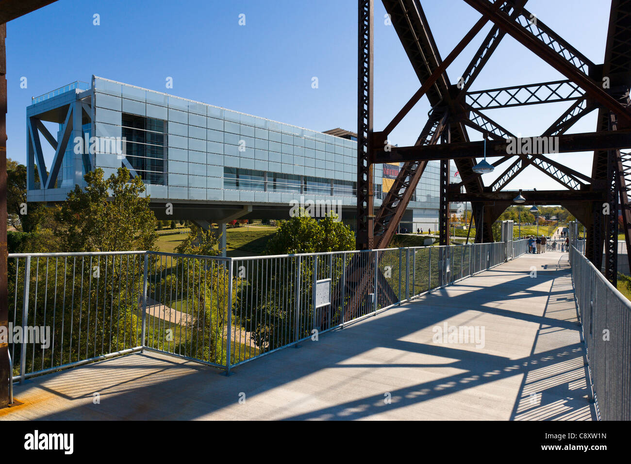 The William J Clinton Presidential Library and Museum from the Clinton ...