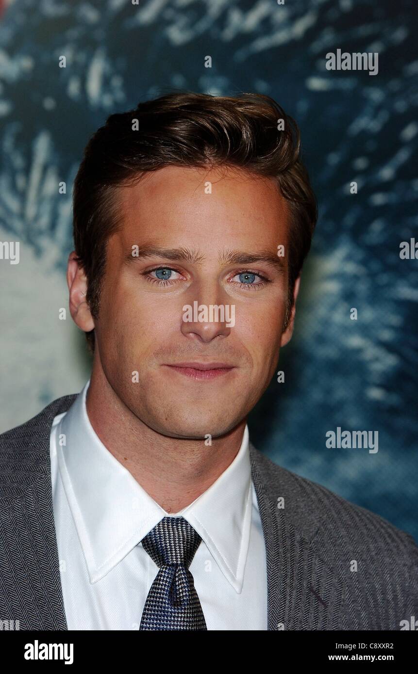 Armie Hammer at arrivals for AFI Fest Opening Night Gala Premiere of J ...