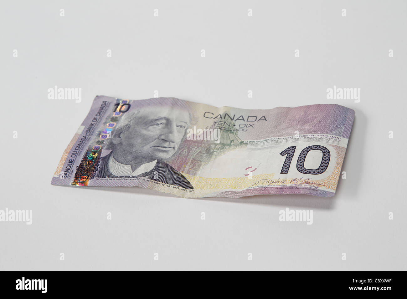 Canadian money hi-res stock photography and images - Alamy
