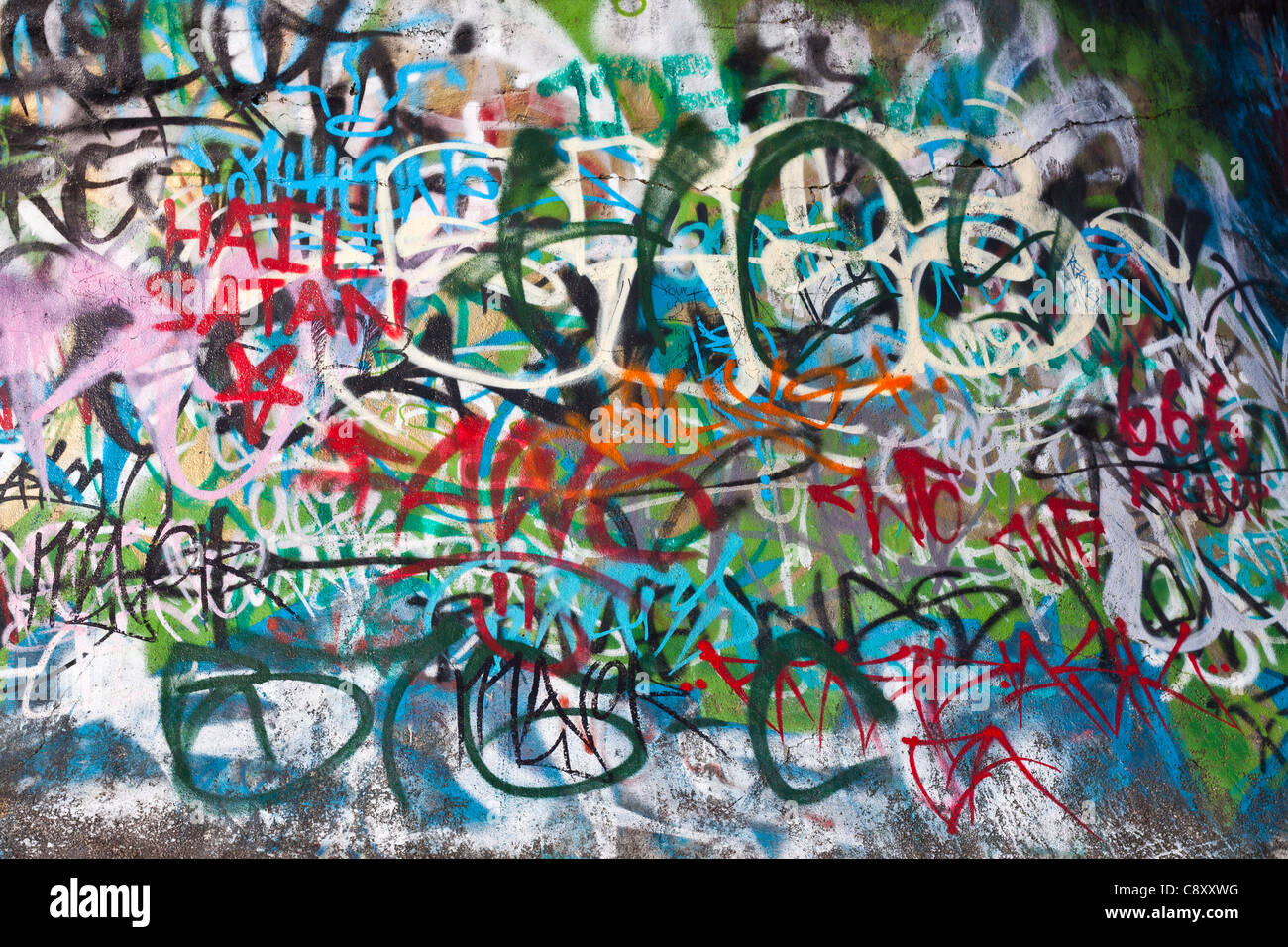 Urban Graffiti Walls