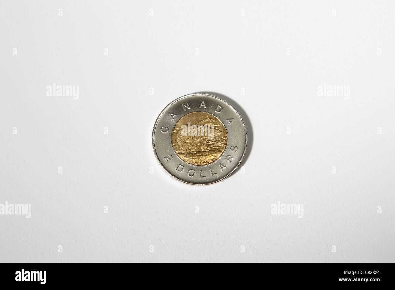 Canadian toonie hi-res stock photography and images - Alamy