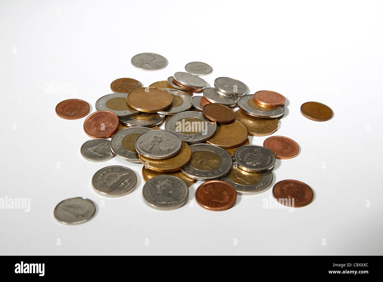 Canadian loonies hi-res stock photography and images - Alamy