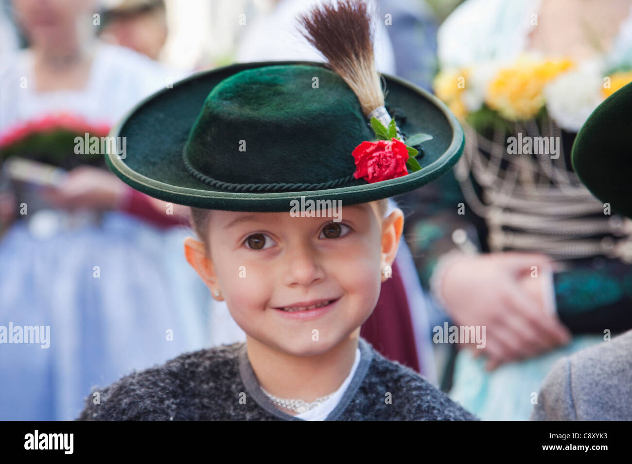 Child wearing traditional bavarian costume hi-res stock photography and ...
